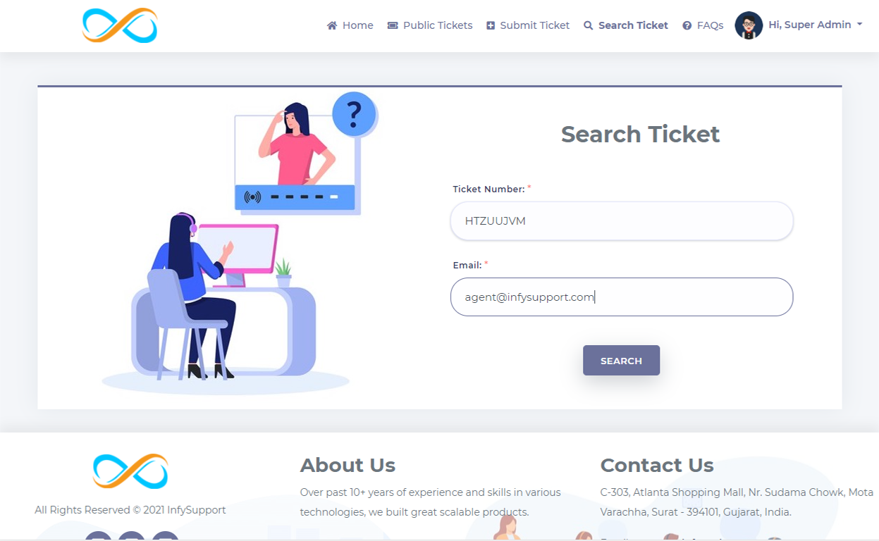 Support Ticket System - Built On Laravel by infyomlabs | CodeCanyon